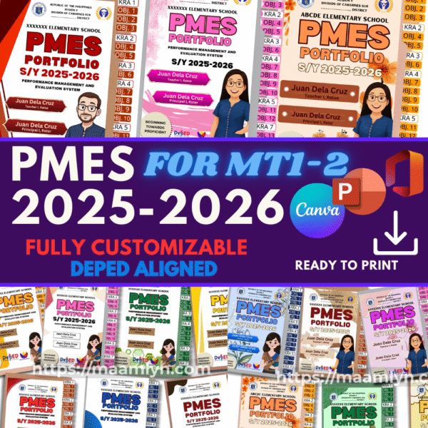 NEW PMES MT1-2 2025-2026/MULTI YEAR - Ma'am Lyn's Online Shop